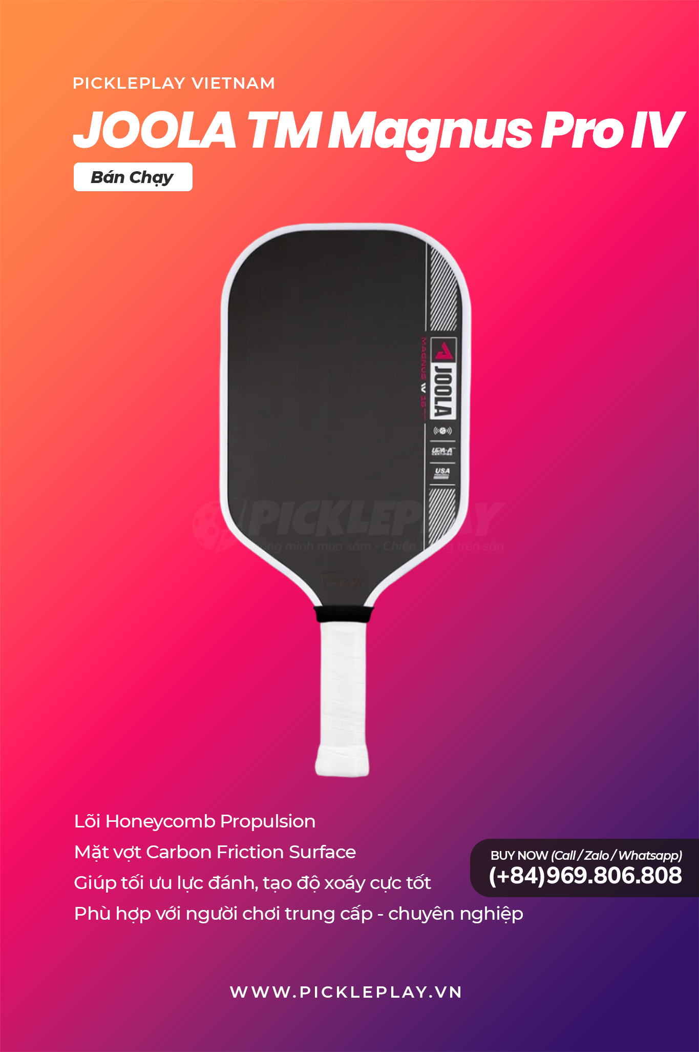 JOOLA Tyson McGuffin Magnus IV Pickleball Racket Detailed Review – Pow ...