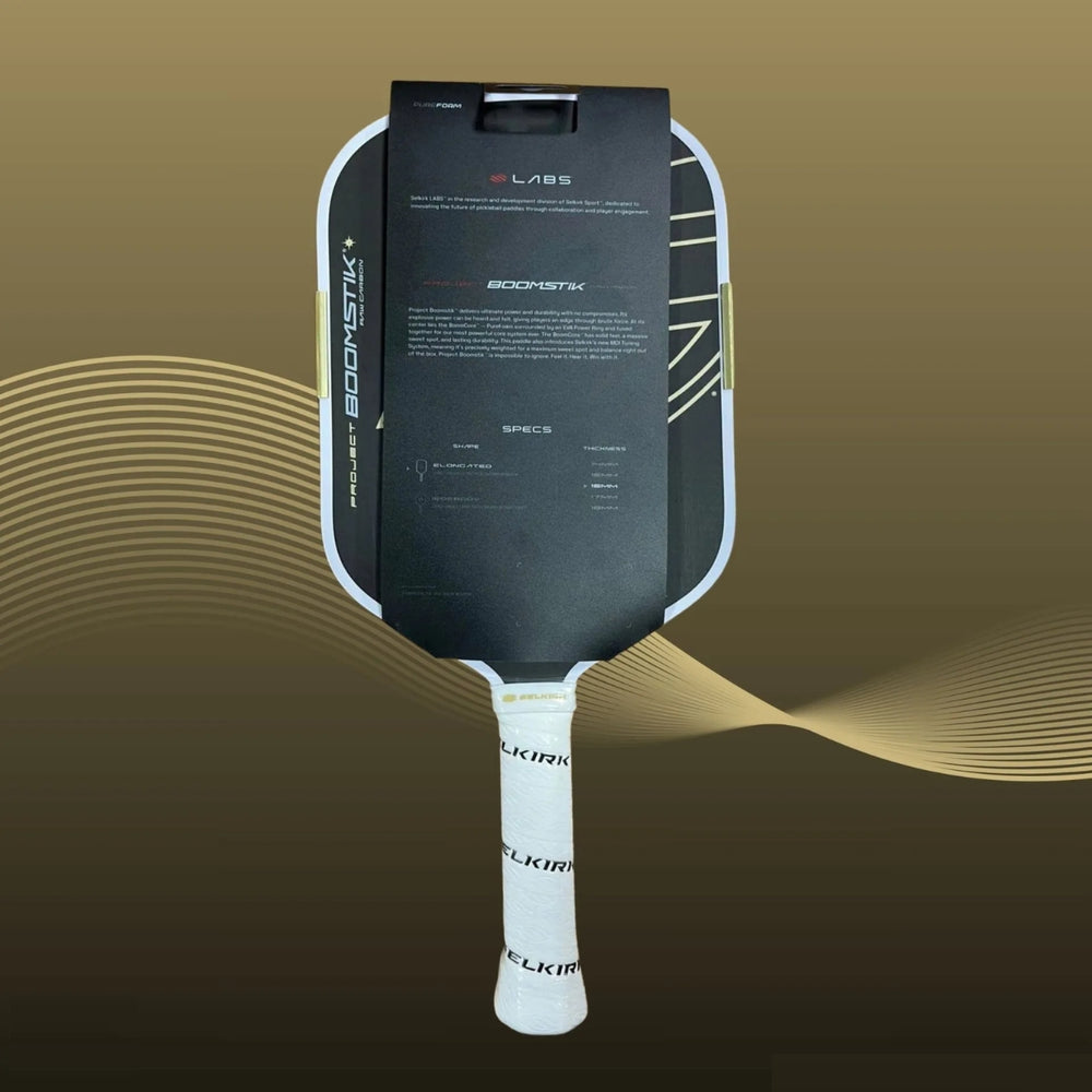 Selkirk LABS Boomstik Regal Pickleball Paddle - Raw Carbon – PicklePlay ...