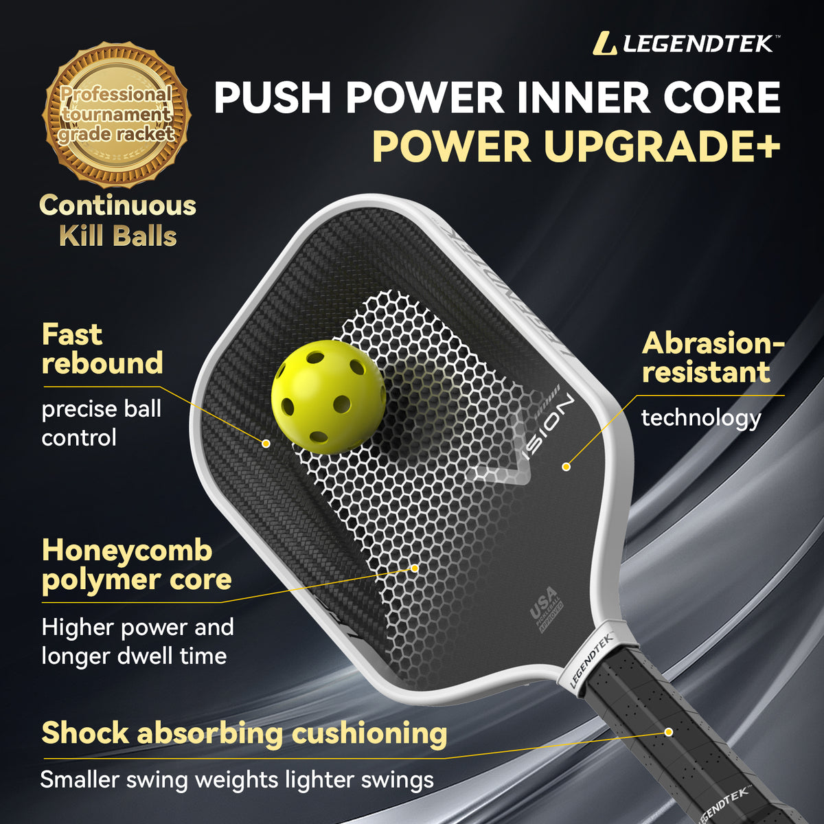 Vợt Pickleball LEGENDTEK Vision – PicklePlay Việt Nam